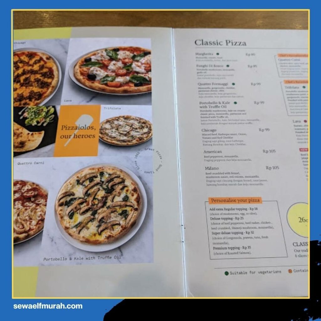 Pizza Marzano Bogor - Tempat Makan Pizza Otentik - sewa mobil elf murah